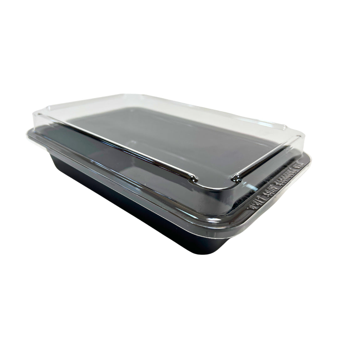 Food & Product Display Tray/Lid set, Black