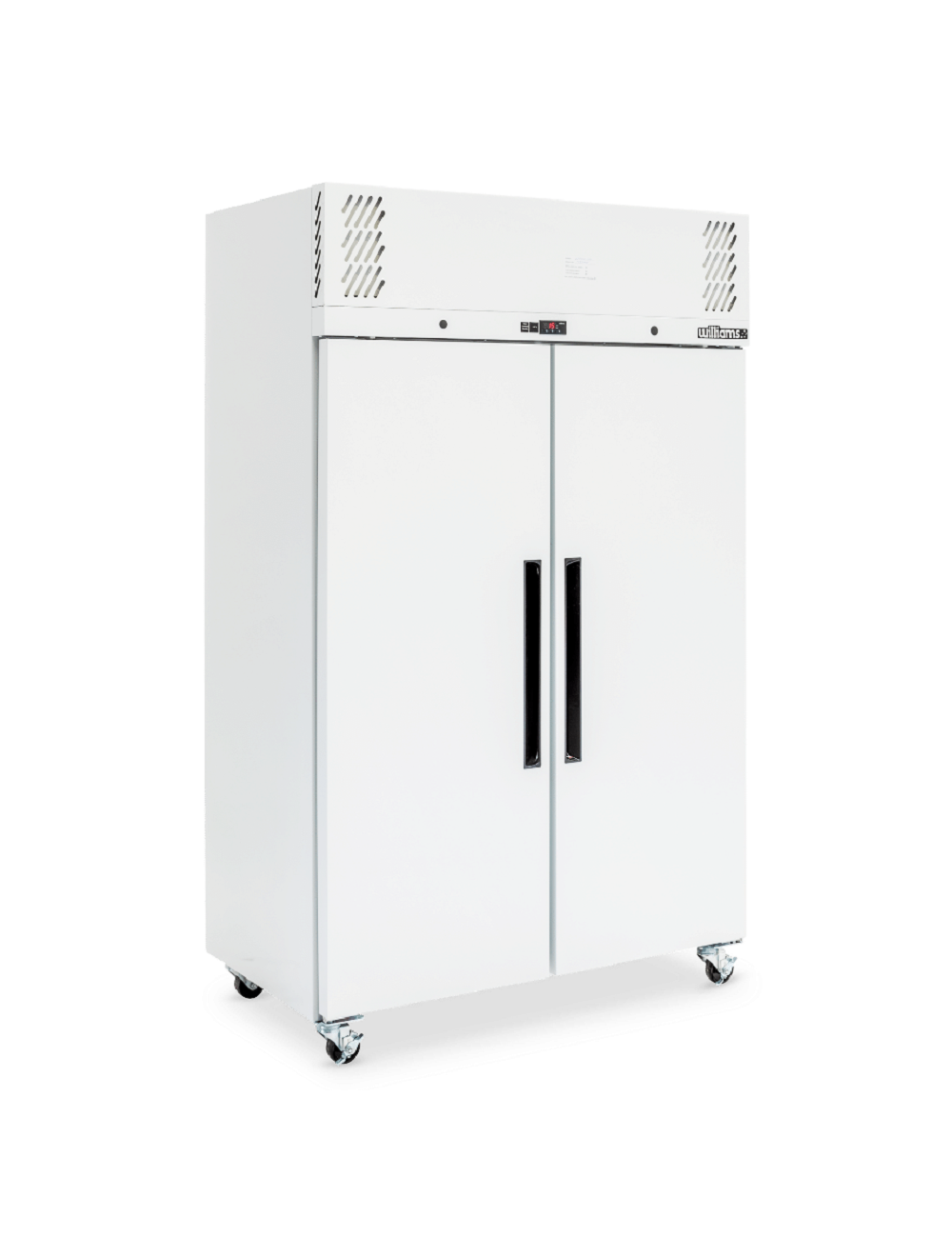 Pearl - Slim 2 Door White Colorbond Upright Storage Refrigerator