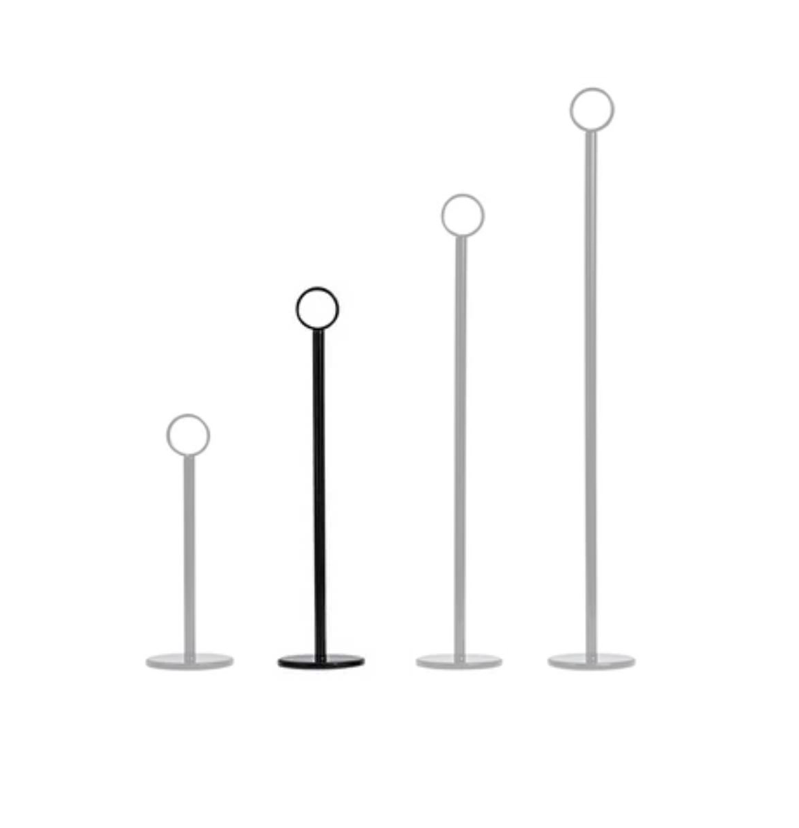 Table No/Menu Stand 30cm, Black